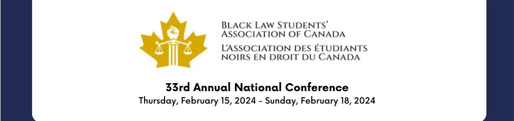 33rd Annual BLSA Canada Conference