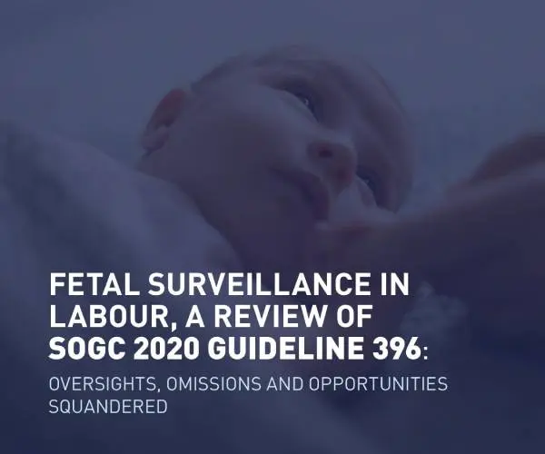 Review of SOGC 2020 Guideline 396 - Gluckstein Lawyers