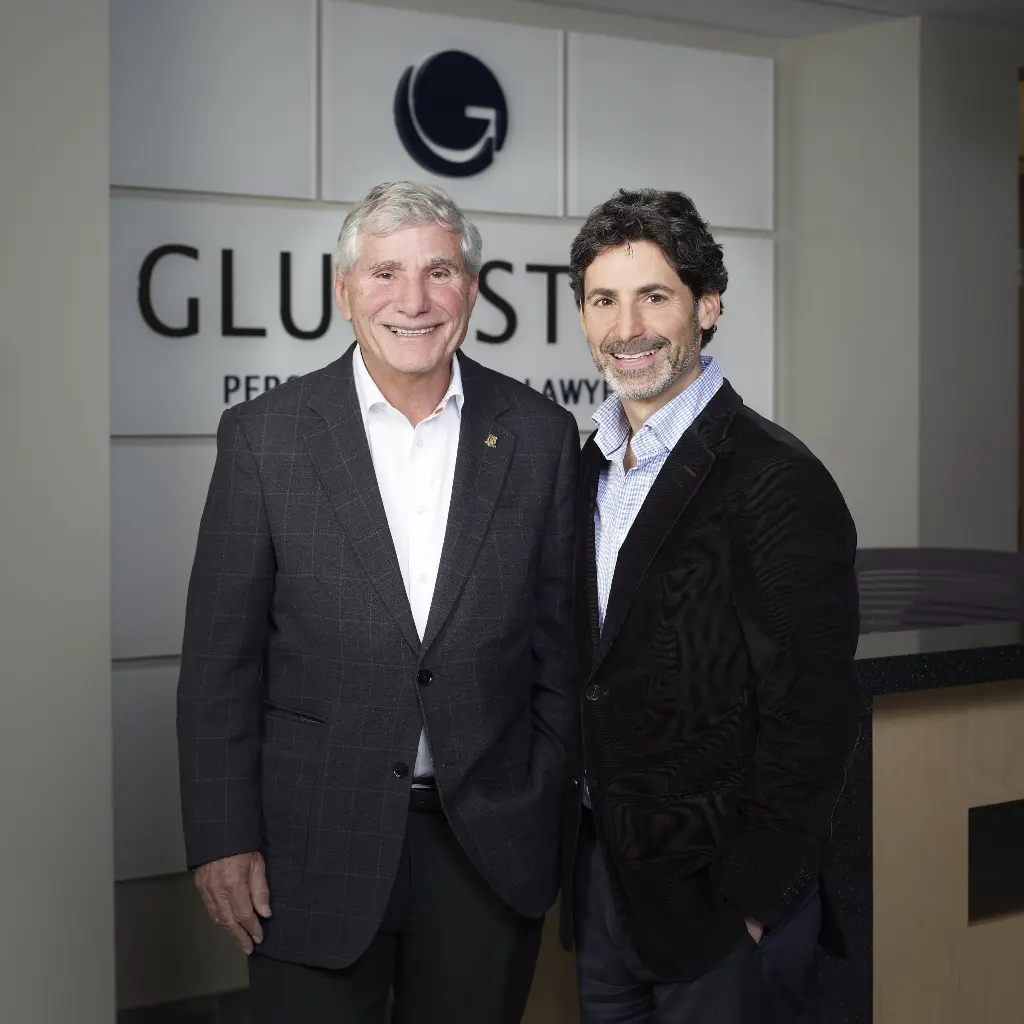Holiday Greeting from Bernard and Charles - Gluckstein Lawyers